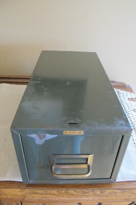Filing Cabinets - Vintage Cole Steel