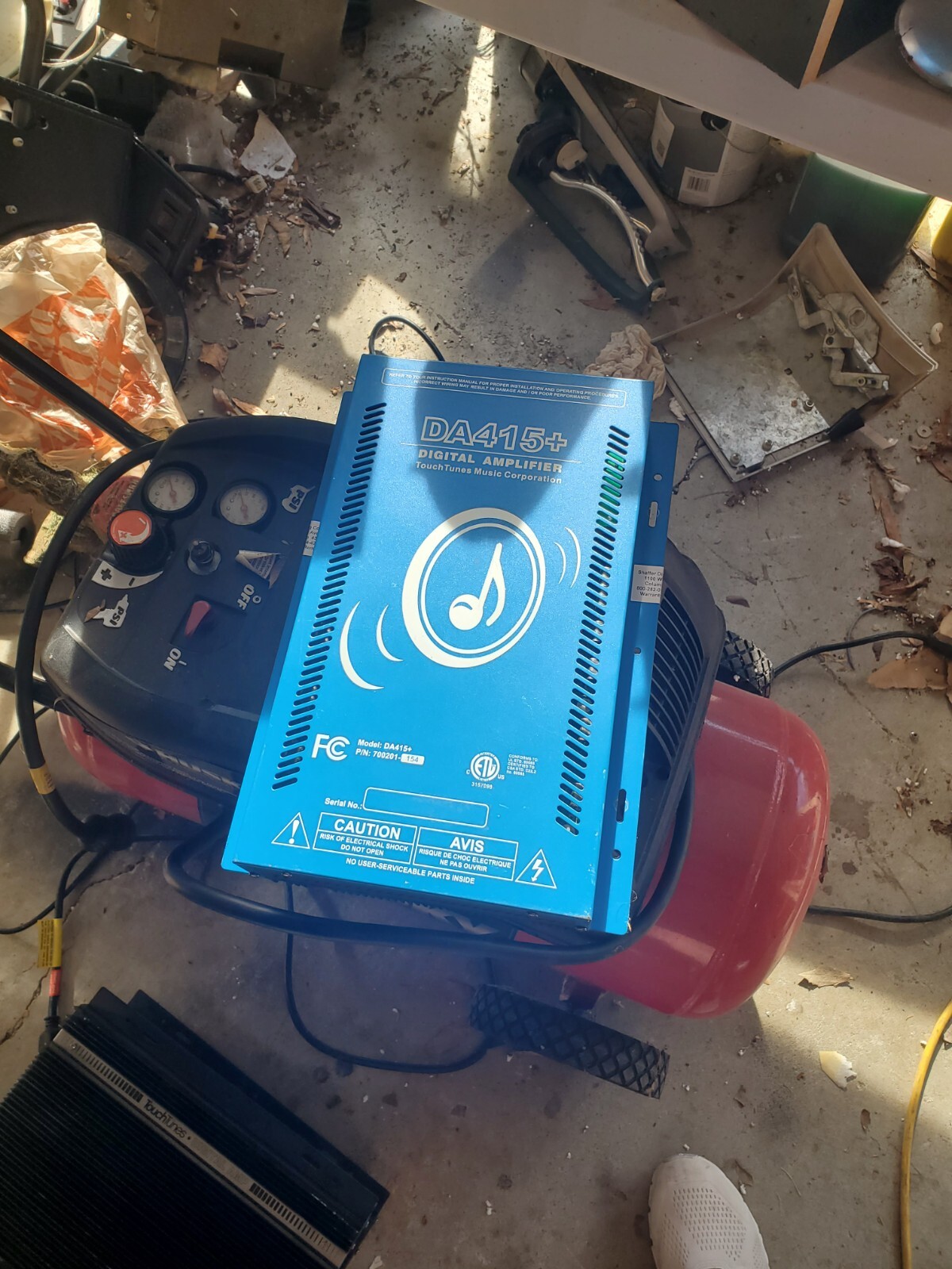 1 working touchtunes amplifier da415+ | eBay