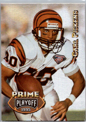 #58 Carl Pickens Cincinnati Bengals 1995 Playoff Prime | eBay