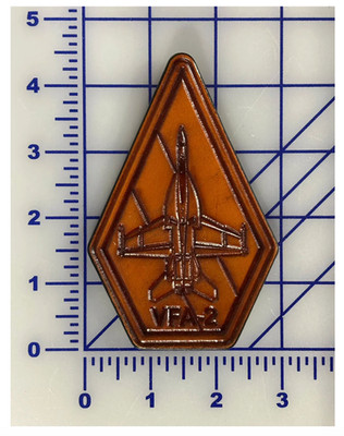 NAVY VFA-2 BOUNTY HUNTERS F-18 SUPER HORNET ANTIQUE LEATHER PATCH | eBay