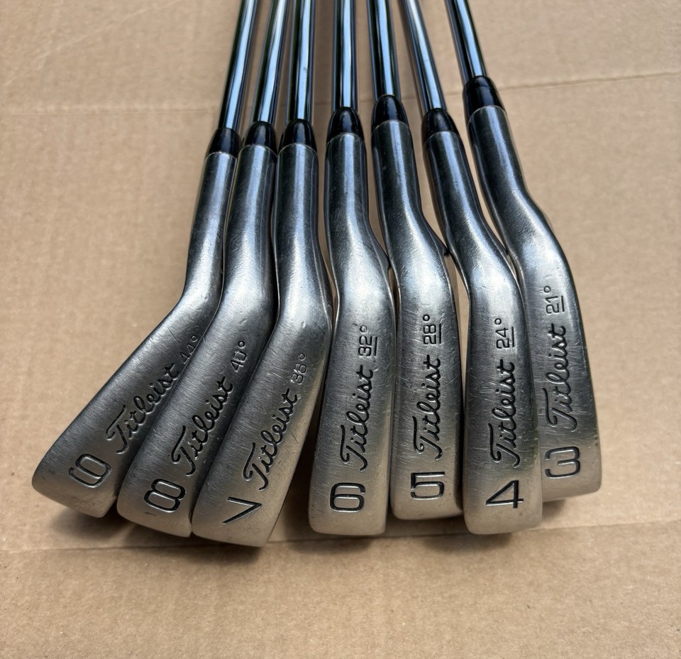 Titleist DCI Iron Set 3-9 MS-209 Regular Flex Steel Mens RH | eBay