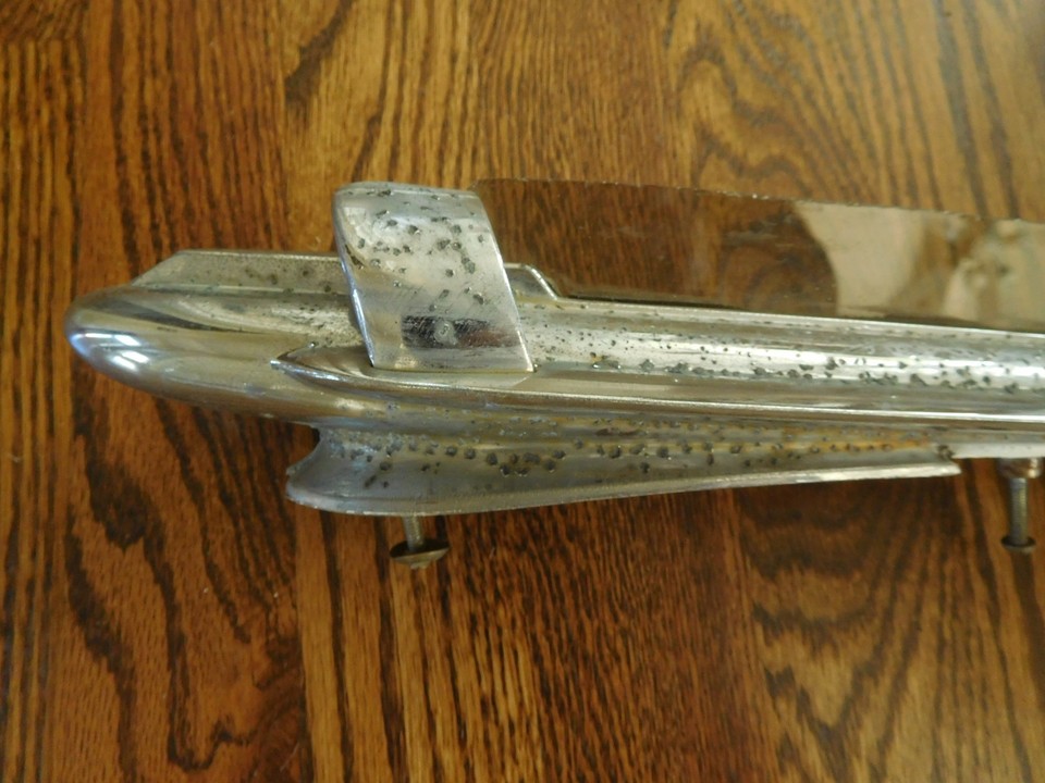 1947 Chevrolet Deluxe Hood Ornament Mascot Emblem Fleetline 29804 ...