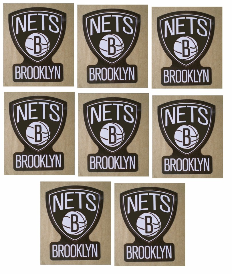 Brooklyn Nets NBA Basketball Decal Stickers Team Logo Design - Your ...