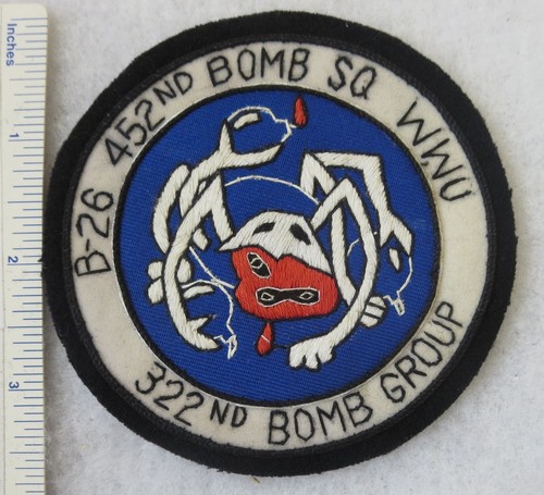 452nd BOMB SQUADRON 322nd GROUP US AIR FORCE PATCH Custom Made for ...