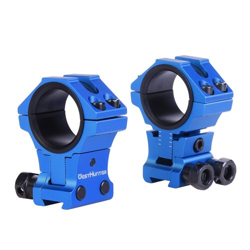 WestHunter Adjustable 11mm Dovetail Scope Mounts 1"/30mm Scope Rings ...
