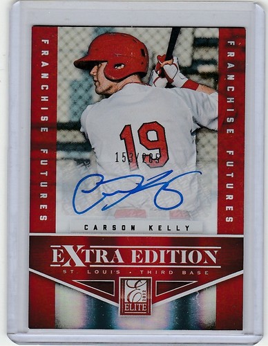 CARSON KELLY 2012 Elite Auto Autograph Rookie RC Card SP #/205 ...