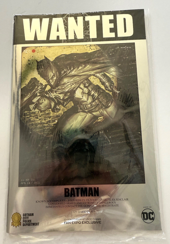 DC Wanted Batman I Am Batman Variant FanExpo Limited to 1,500 Sealed | eBay