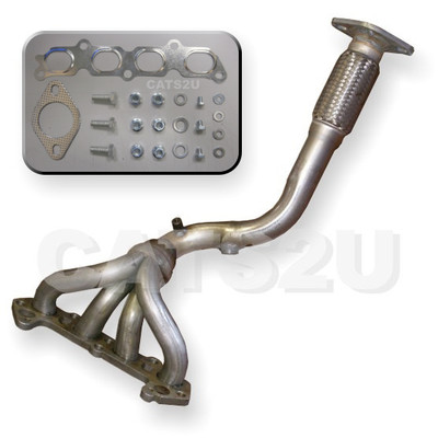 FORD FOCUS EXHAUST MANIFOLD FRONT PIPE 1.4 & 1.6 Mk.1 08/98-09/04 ...