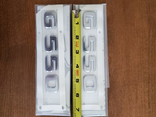 New Genuine Mercedes-Benz G550 emblems. Part A 463-817-18-00. From ...