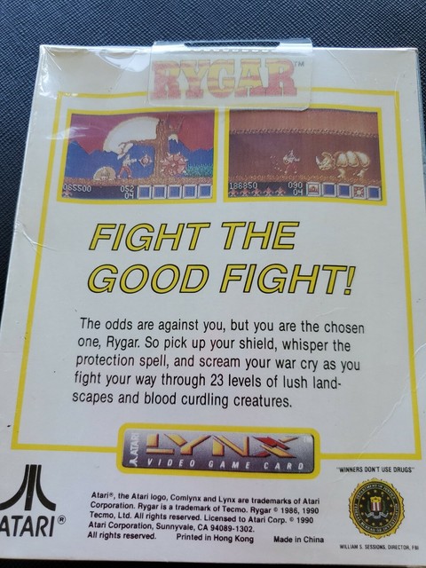 Rygar (Lynx, 1990) for sale online | eBay
