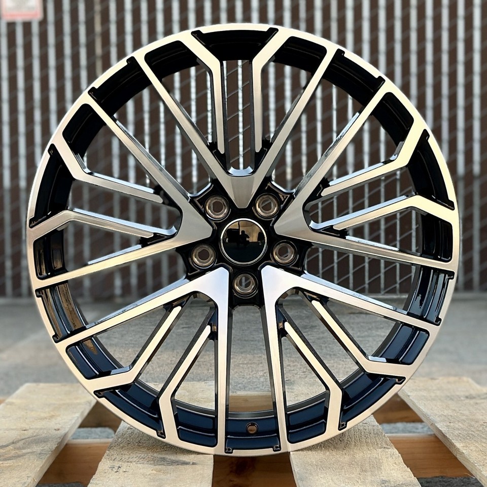 20" Gloss Wheels For Audi A4 A6 A5 A7 A8 Q3 Q5 Q7 Atlas Rims Set 20x9 ...