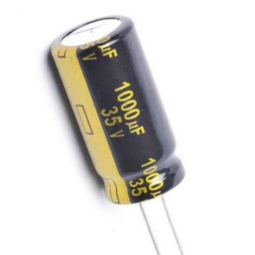 Panasonic FM Electrolytic Capacitor 1000uF Mfd 35V 105C High Temp Very ...