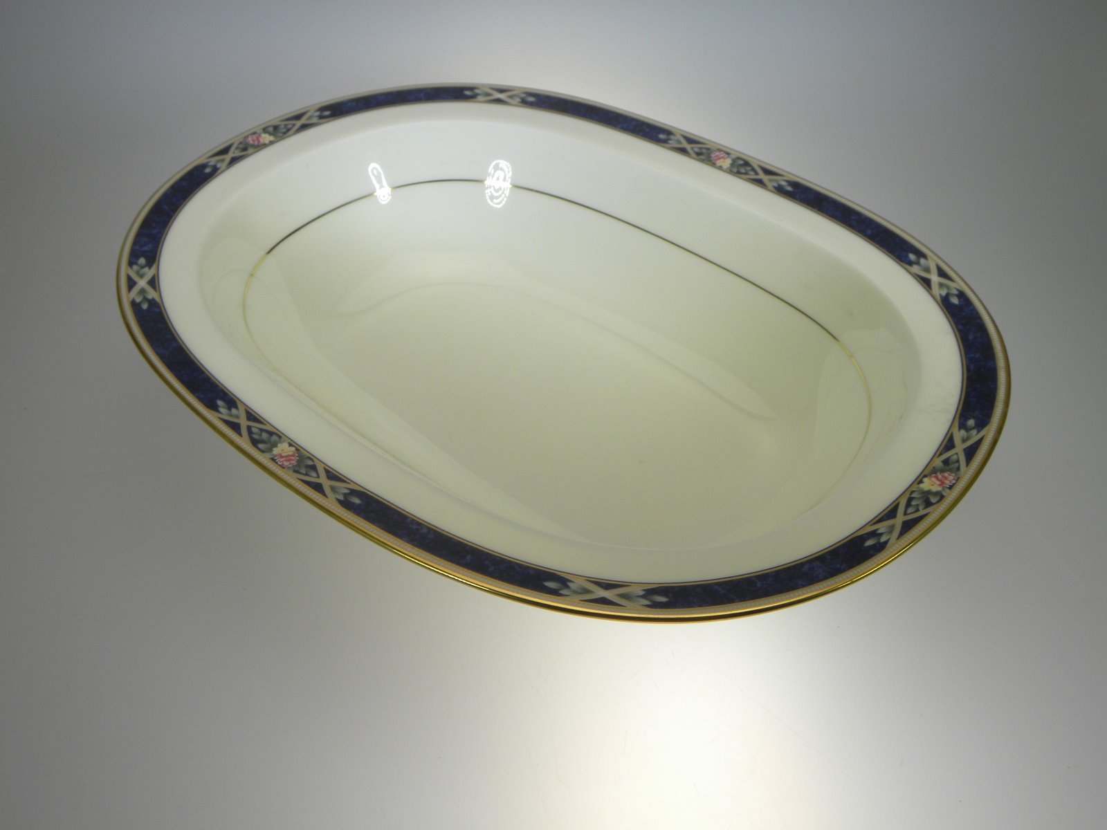 Noritake Azure Garden Oval Vegetable NEW WITH TAG | eBay