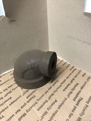 3" x 3/4" Steam Elbow-Cast Iron elbow- 3"FNPTx.3/4" FNPT Reducing El ...