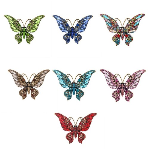 Sparkly Brooches Retro for for Butterfly Brooch Alloy Co | eBay