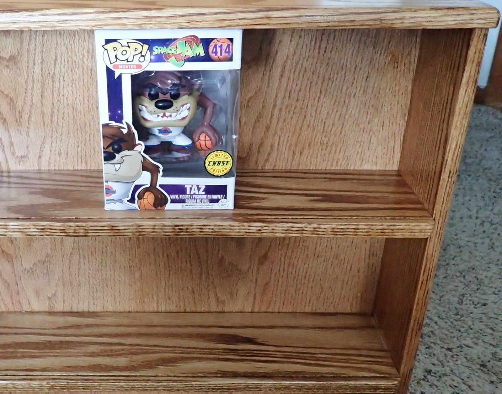 holds 6 funko pop action figures oak display case plexiglass front made ...
