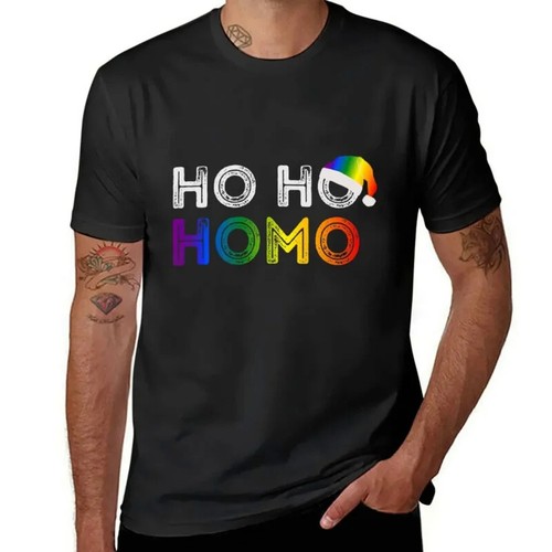 Ho Ho Homo homosexual gay pride T-shirt new edition sublime Short ...