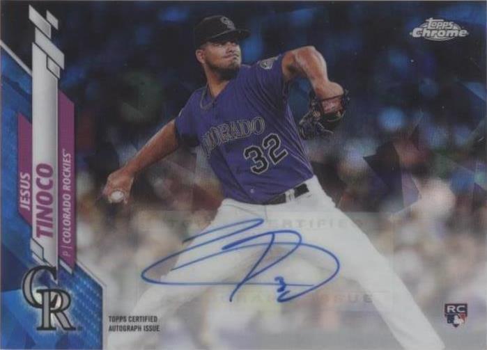2020 Topps Chrome Update Series Sapphire Edition - Autographs Jesus ...