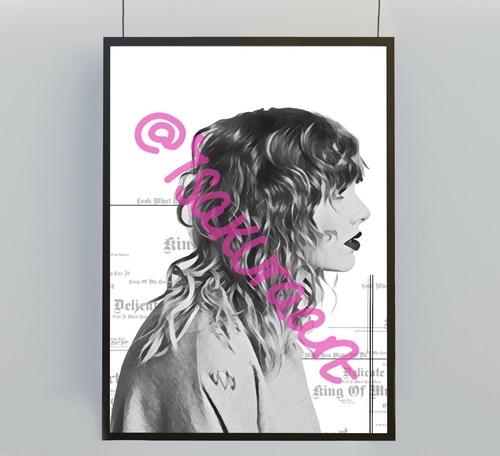 Taylor Swift Art Print Reputation Album Reputation Era REP Tour Print ...