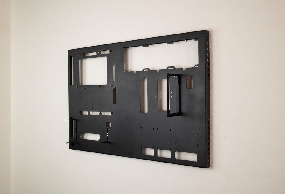 ABKCase Wall Computer Case, Computer Wall Mount,Premium Wall-Mountable ...