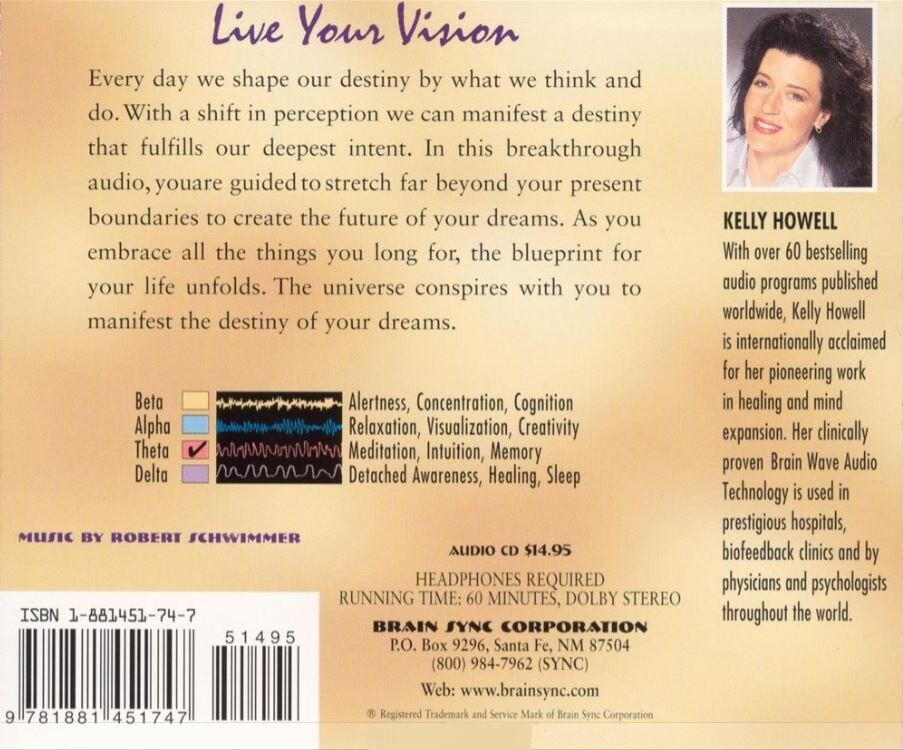 Destiny - Embrace the Ultimate Dream ( Guided Meditation ) CD Kelly ...