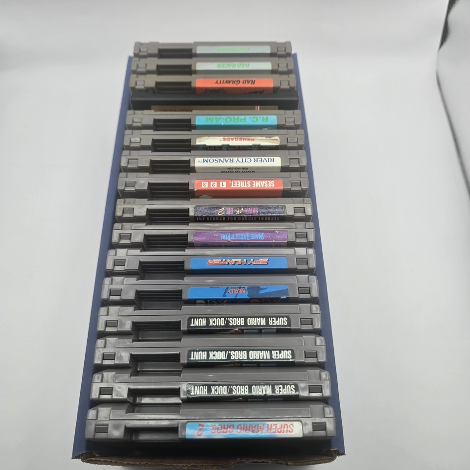 Nintendo NES Games Pick Your Title Retro Video Game Cartridge Lot ...