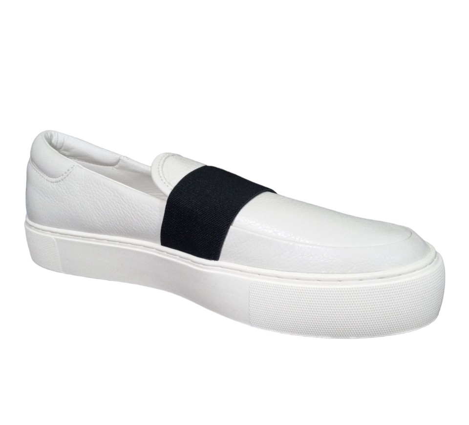UGG Chayze Slip On Sneakers Women's Size 10 Leather White | eBay