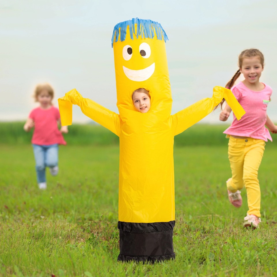 Inflatable Costume Tube Dancer chlid wacky waving arm business ...