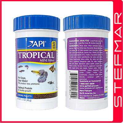 API Tropical Pellet Food Mini 48g | eBay Australia