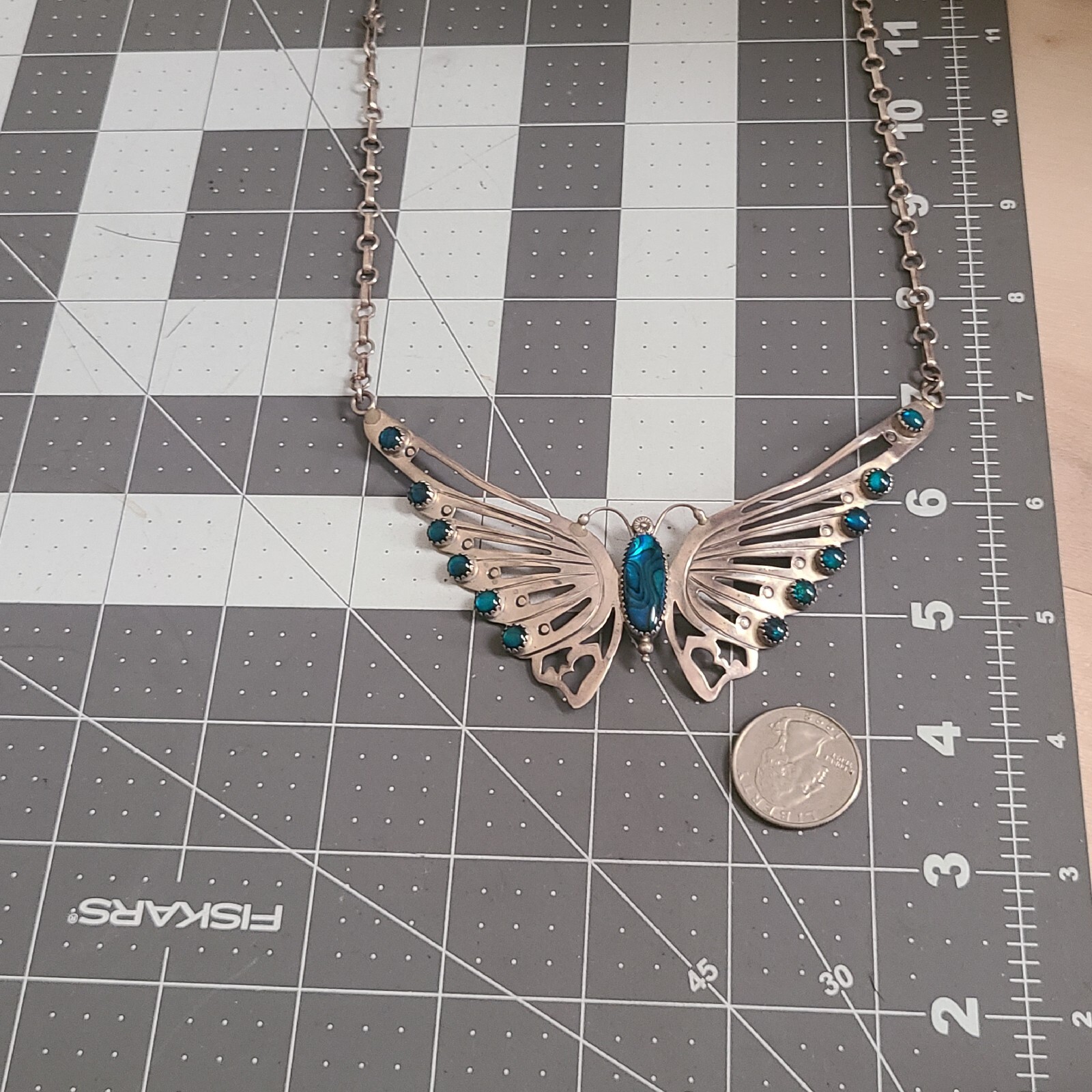 RARE NAVAJO SARAH DICKENS SIGNED STERLING SILVER ABAL… - Gem