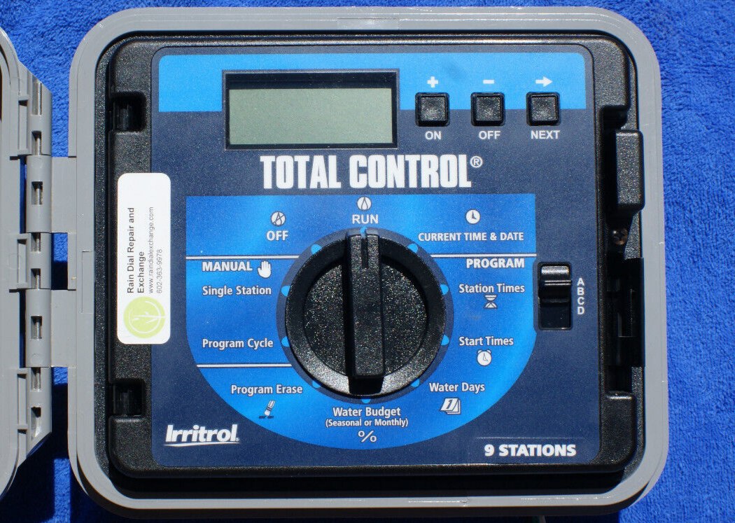 NEW -Irritrol Total Control TC-9EX-R 9 Station EXT/INT -Fst Shp & 5yr WARRANTY | eBay