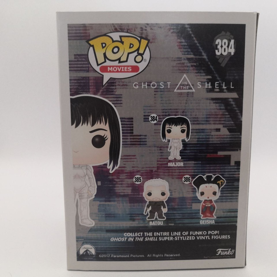 FUNKO POP! Major 384 Movies Ghost In The Shell W/PROTECTOR! P71 | eBay