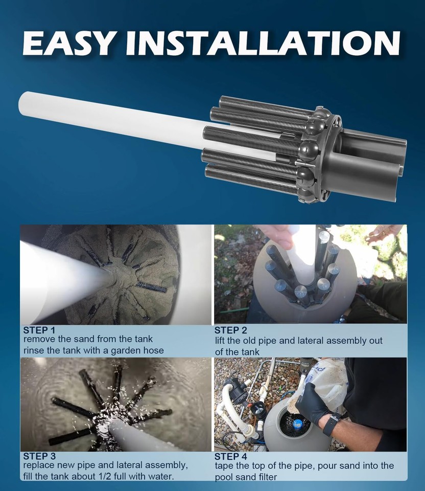 for Hayward S244T S270T2 S270T Sand Filter SX244DA Lateral Assembly | eBay