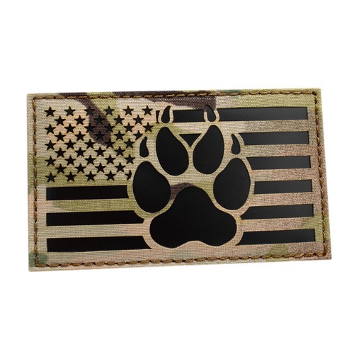 IR jumbo 3x5 multicam OCP k9 k-9 america flag dog handler patch | eBay.de