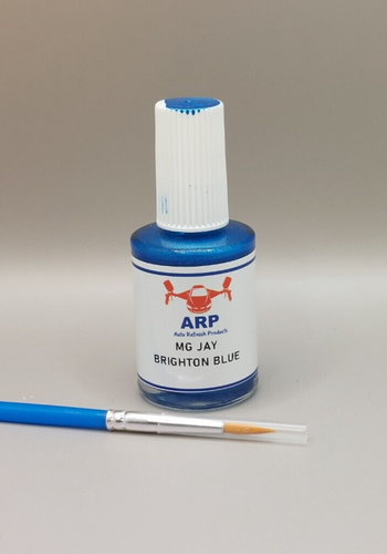 For MG Code JAY BRIGHTON BLUE Touch up Paint + Fine Tip Brush | eBay
