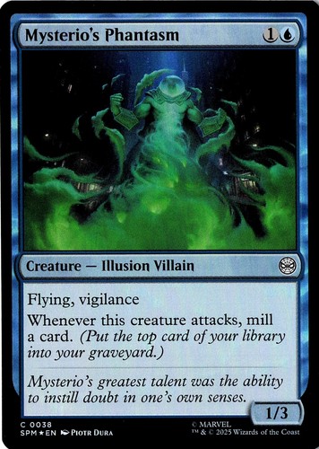 NM - Mysterio's Phantasm C ( Foil ) Marvel's Spider-Man 38 | eBay