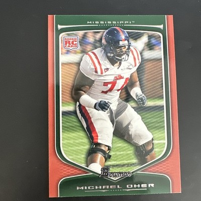 2009 Bowman Draft Picks Michael Oher #113 Rookie RC “The Blindside “ | eBay