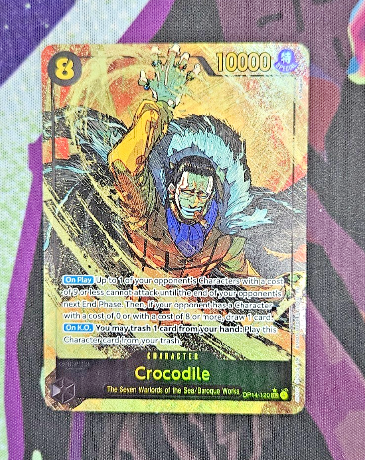 Crocodile Alt Art OP14-120 The Azure Seas Seven English | eBay UK