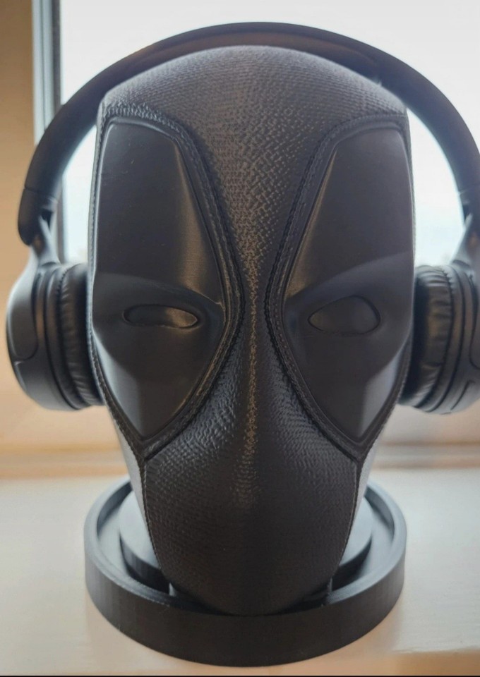 Marvel Deadpool Gaming Headset Stand |Headphone Holder | Display Bust ...