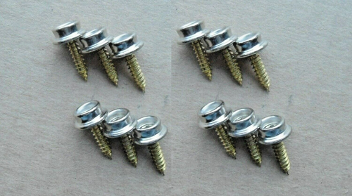 12 NOS CONVERTIBLE BOOT SNAP SCREWS! FOR ALL CLASSIC VEHICLES - CAR ...