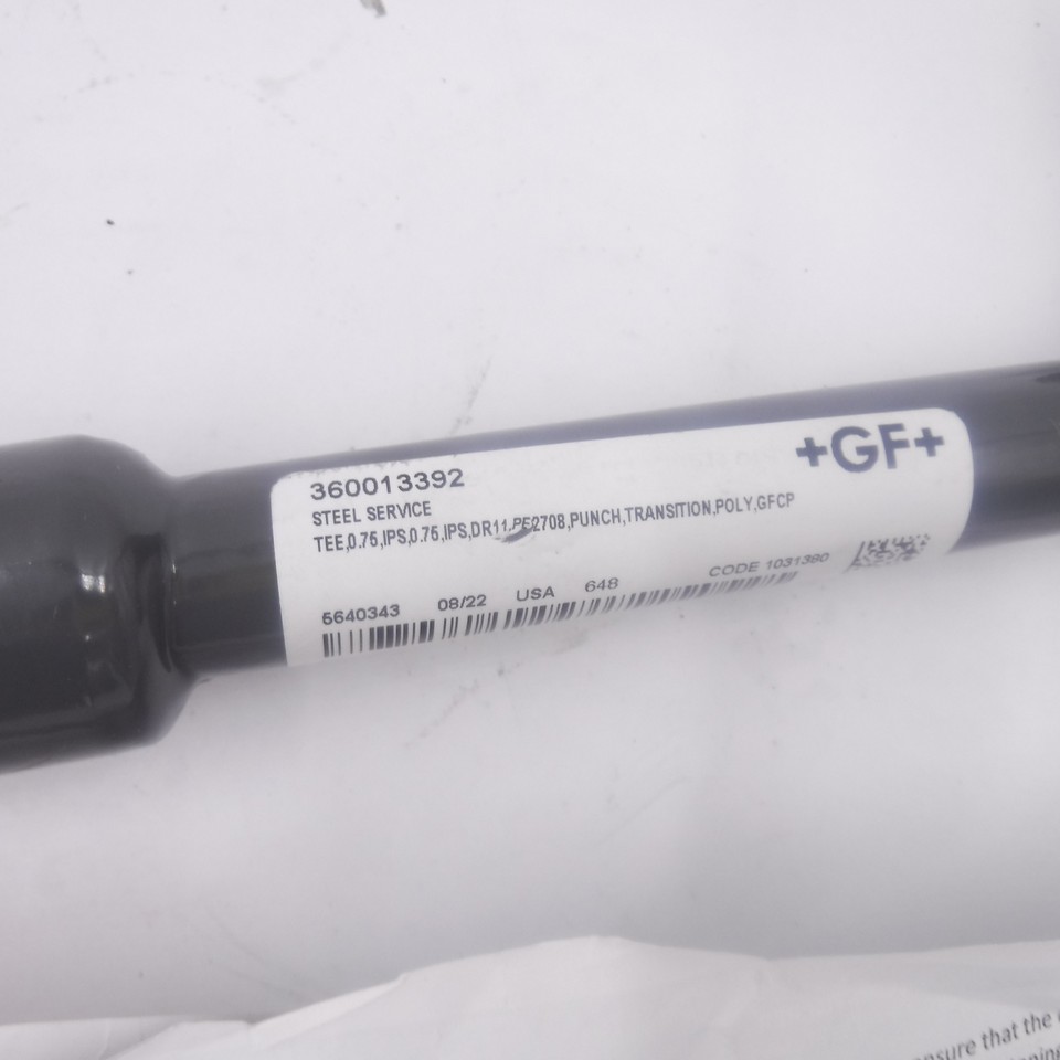 Georg Fischer Steel Punch Tee Transition Fitting 3/4"x 3/4" IPS DR11 ...