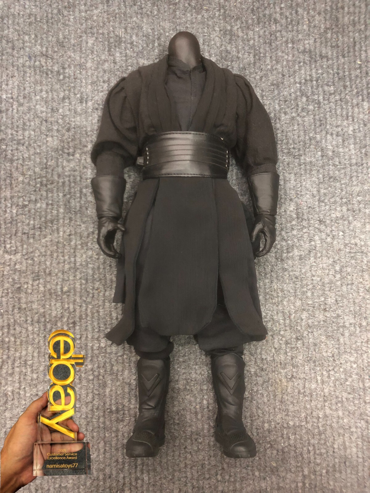 1/6 Hot Toys DX17 Star Wars Phantom Menace Darth Maul Body Suit Action ...