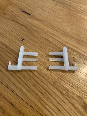 1 x Pair Seitz Dometic Flyscreen / Caravan Window Blind End Clips 1X L ...