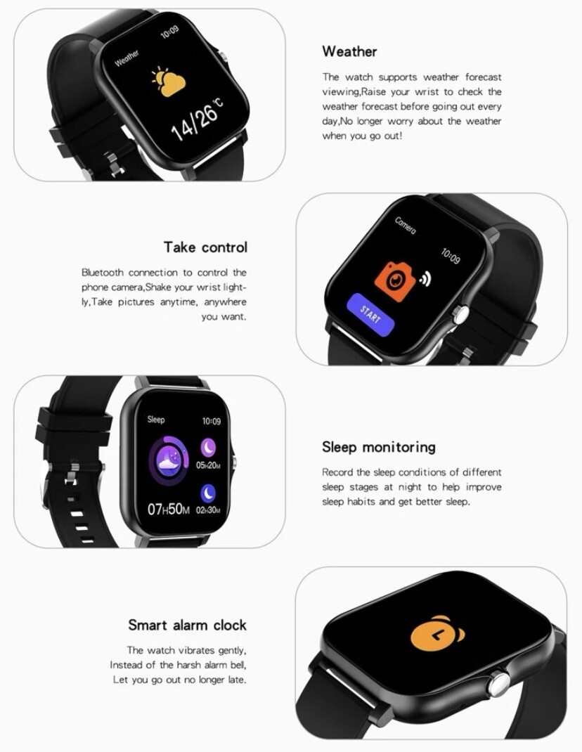 Water Resistant Smart Watch+ Extra Watch Band | eBay