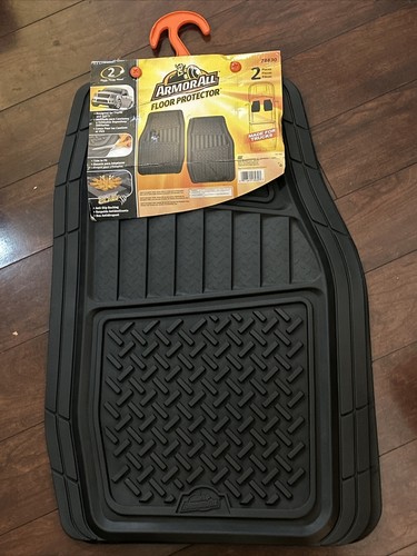 Armor All 78830 Cut to Fit Black HD Rubber Floor Mat 2pc Trucks New ...