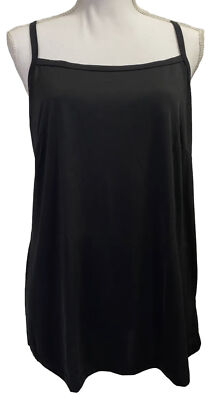 Lularoe Medium Essential Cami - Solid Black Silky | eBay