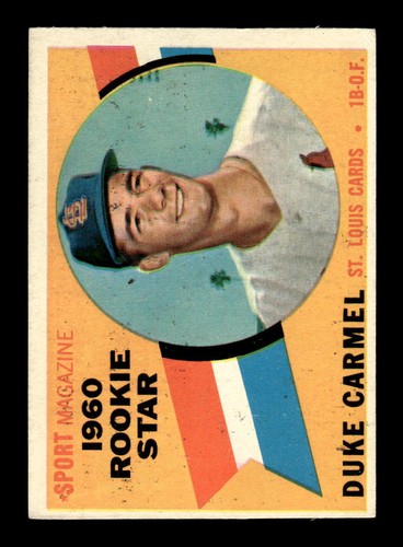 1960 Topps Baseball #120 Duke Carmel RC St. Louis Cardinals | eBay