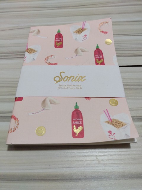 Sonix Set Of 3 Notebooks 60 Lined Pages Each for sale online | eBay