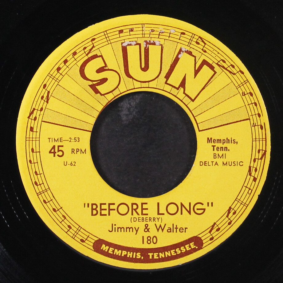 JIMMY & WALTER: easy / before long SUN 7" Single 45 RPM | eBay