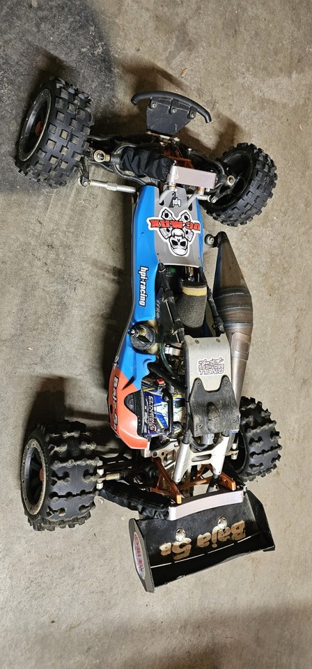 Hpi Baja Obr Engine Fully Modded Scorpion Chassis Irc Shocks! | eBay